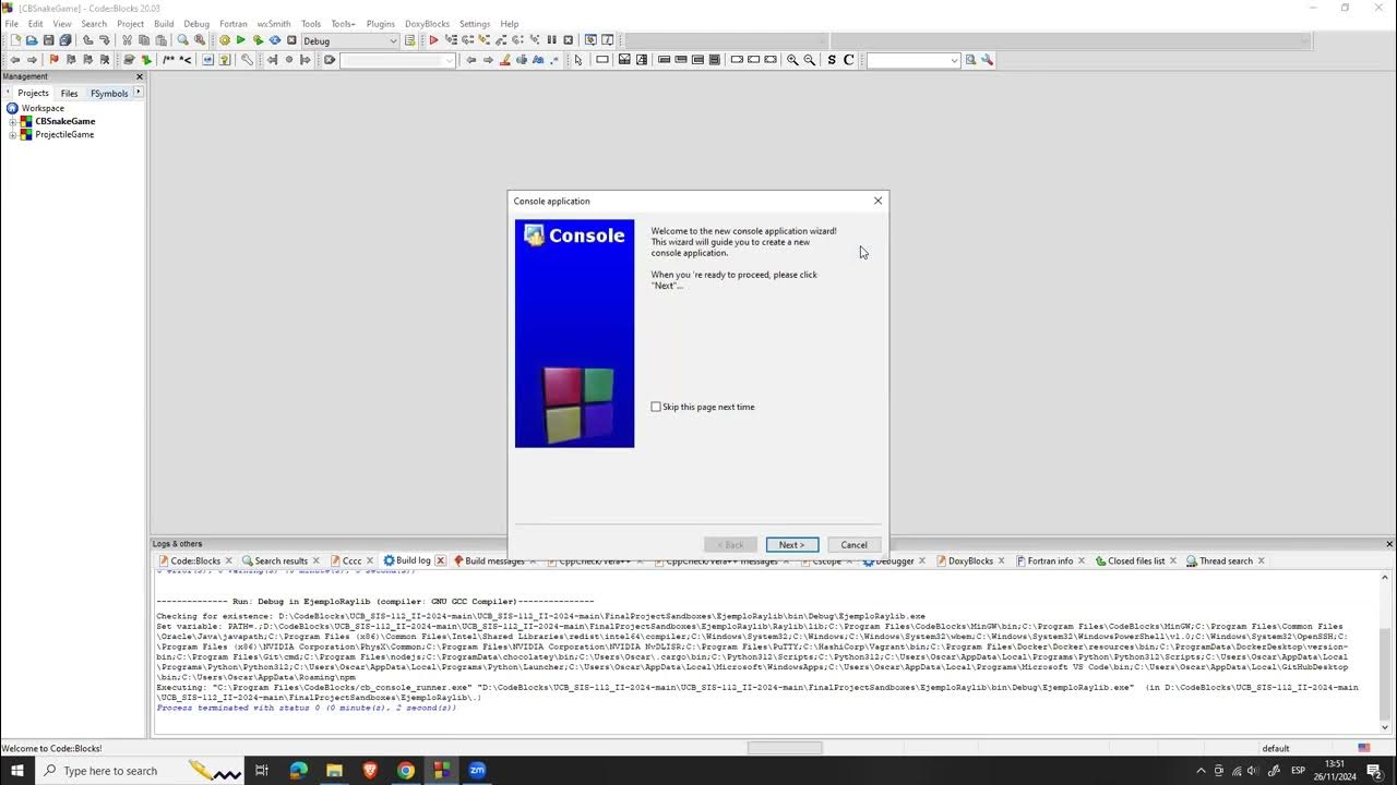 Configuración Raylib en Codeblocks - YouTube