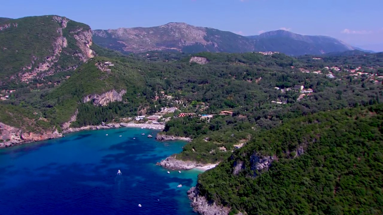 Insula Corfu, Liapades HD - YouTube