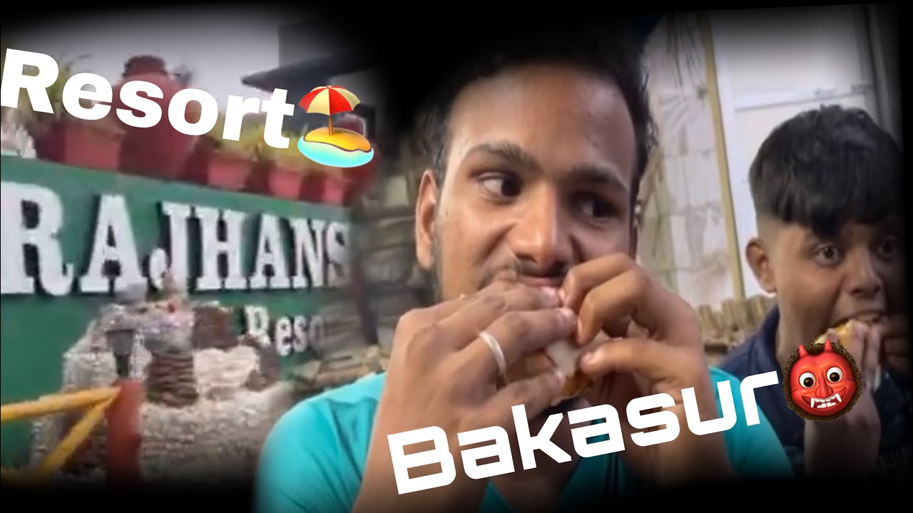 Tour To Resort Amchat Ahe Ek Bakasur👹 #resort #Om_0028 - YouTube