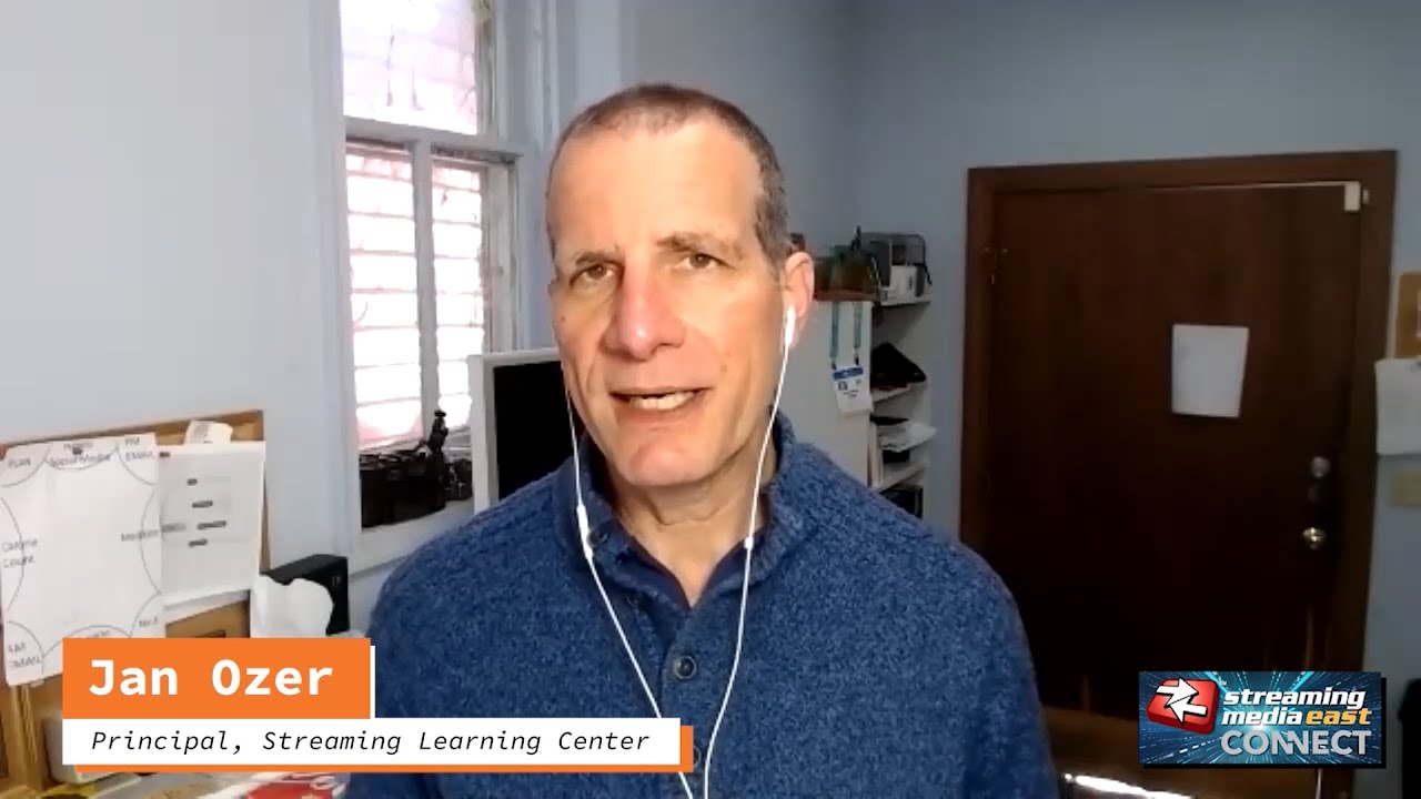 Announcing Jan Ozer Encoding Workshops at Streaming Media East Connect ...