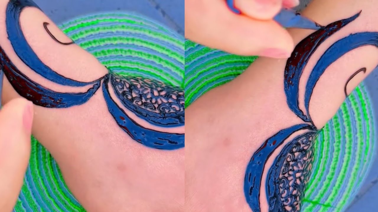 نقش اسواد روعة how to draw this simple Sudanese design - YouTube