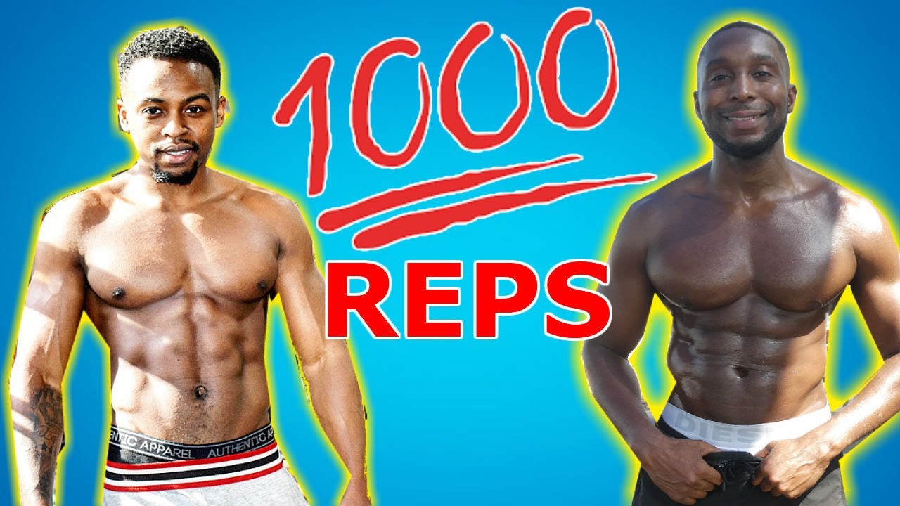 1000 Reps Workout I Challenge I Full Body I Calisthenics workout - YouTube
