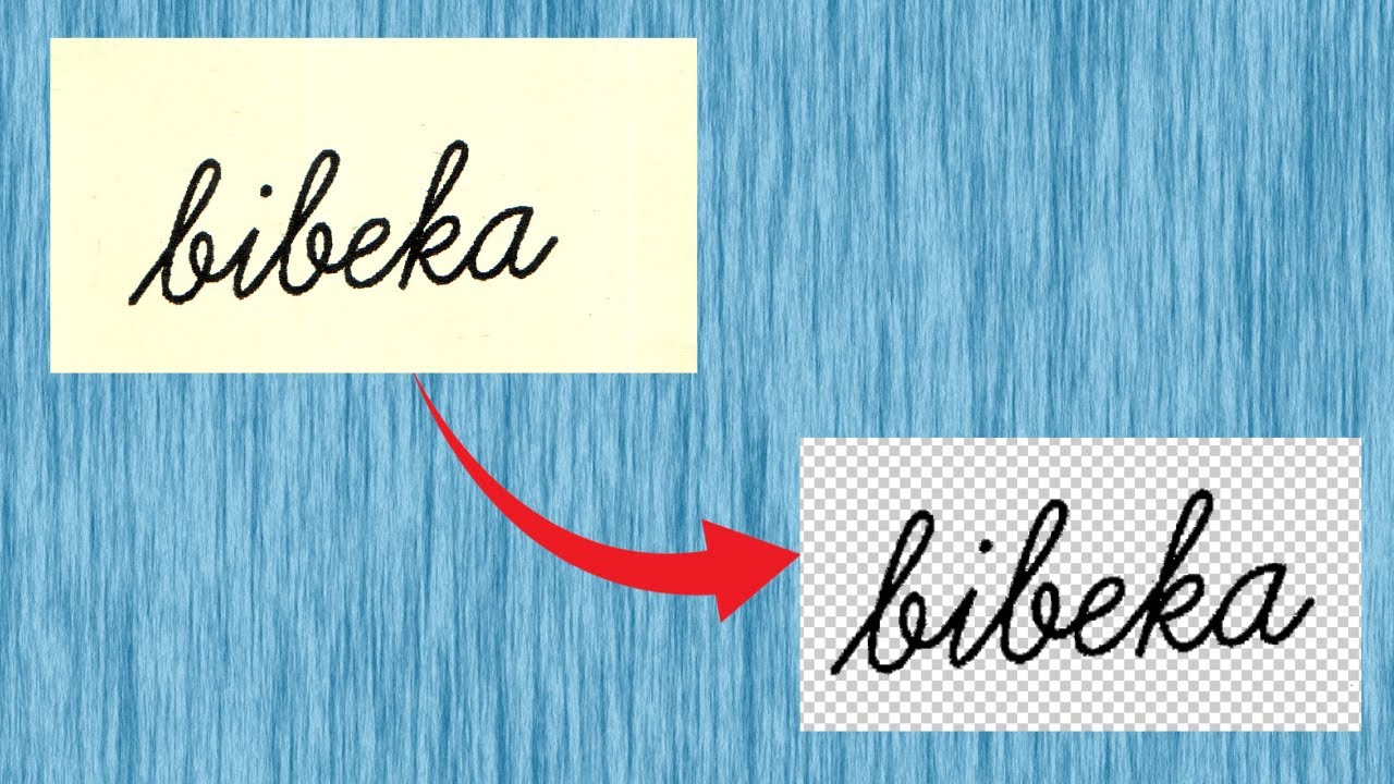 How to Make Your Transparent Signature Look Great || Transparent ...