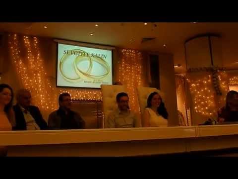 SEZER SEVİNDİK VE ZEYNEP BOSTANCI NİKAH TÖRENLERİ 06.04.2015