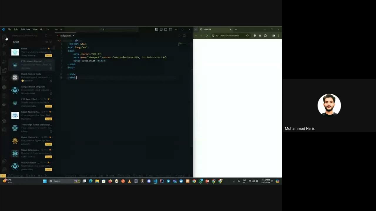 JavaScript: 2nd session - YouTube