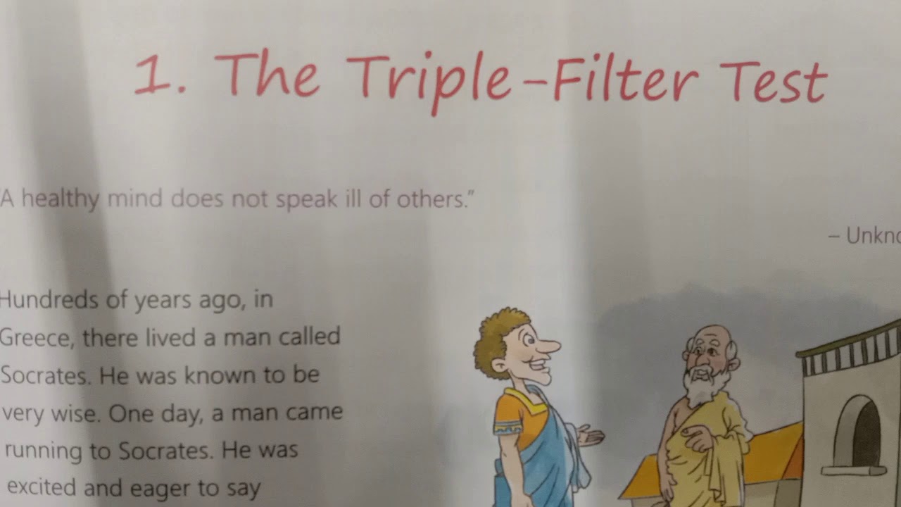 Class IV M.Sc. Ch.1 The Tripple Filter Test explain - YouTube