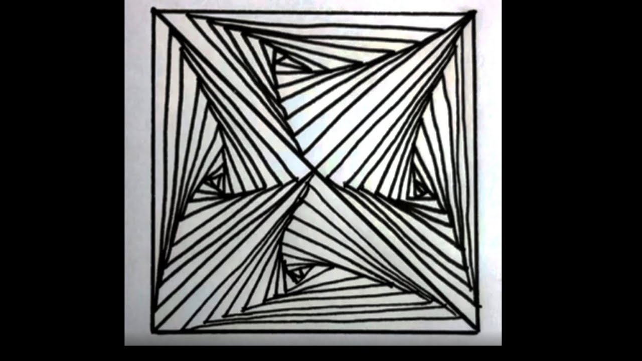 Let’s start drawing doodle pattern Art 3D - YouTube