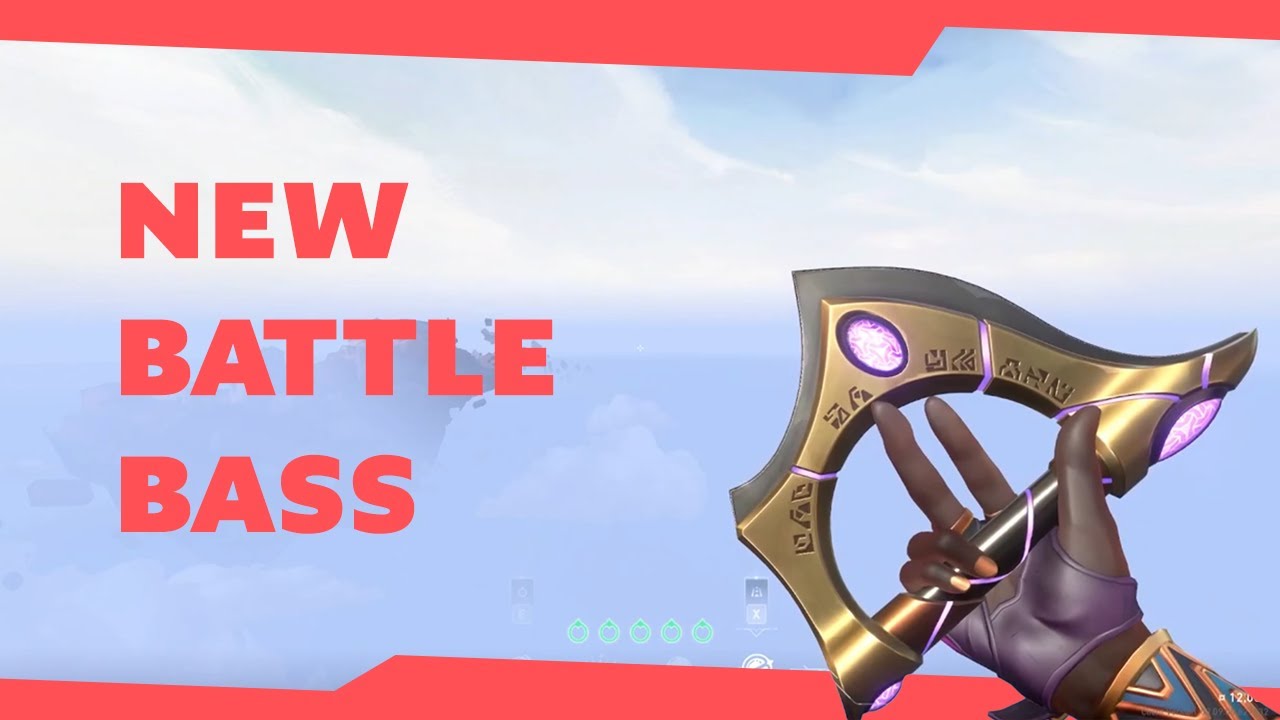 I TRIED VALORANT BATTLE BASS SKINS Episode 3 Act 3 IN PRACTICE LOOP ...