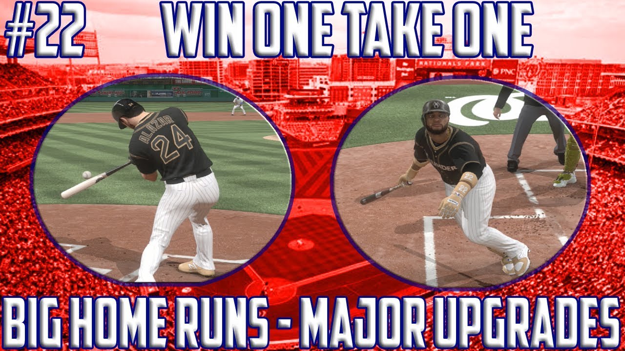 BIG HOME RUNS - MAJOR UPGRADES!! WIN ONE TAKE ONE #22 MLB The Show 17 ...
