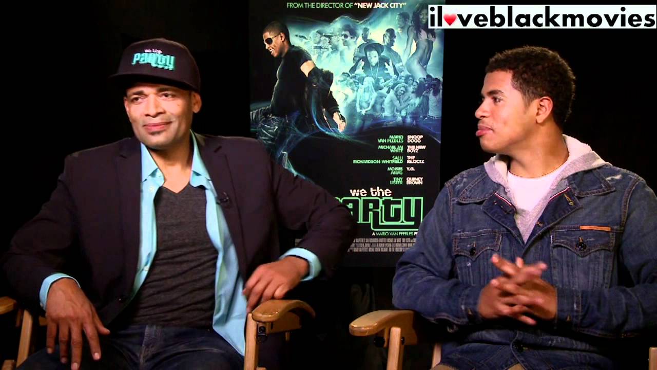 We The Party | Interviews with Mario and Mandela Van Peebles - YouTube