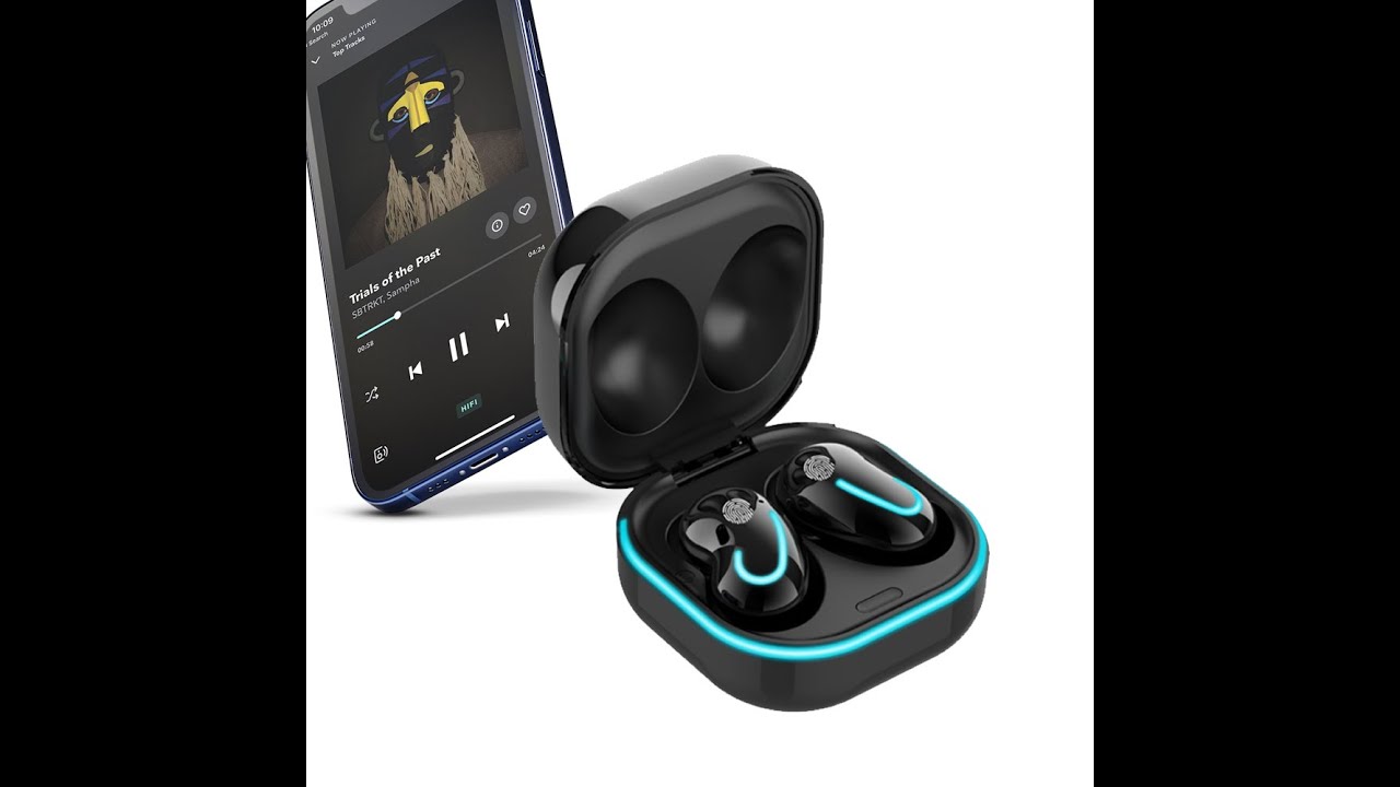 TWS 5.1 Wireless Mini Touch Bluetooth Headset Sport Headphones - YouTube
