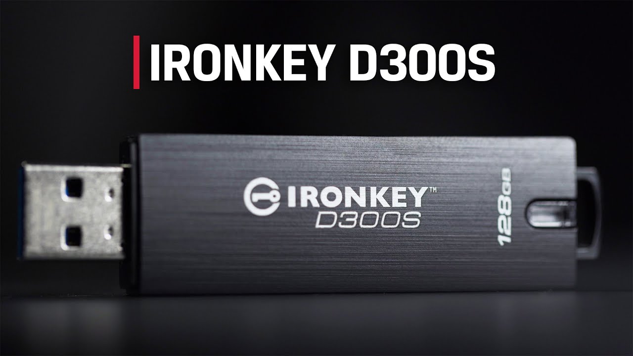 IronKey D300S Verschlüsselter USB 3.1-Stick – 4GB – 128GB - Kingston ...