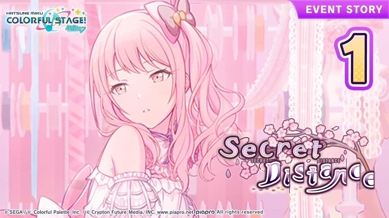 HATSUNE MIKU: COLORFUL STAGE! - Secret Distance Event Story Episode 1 ...