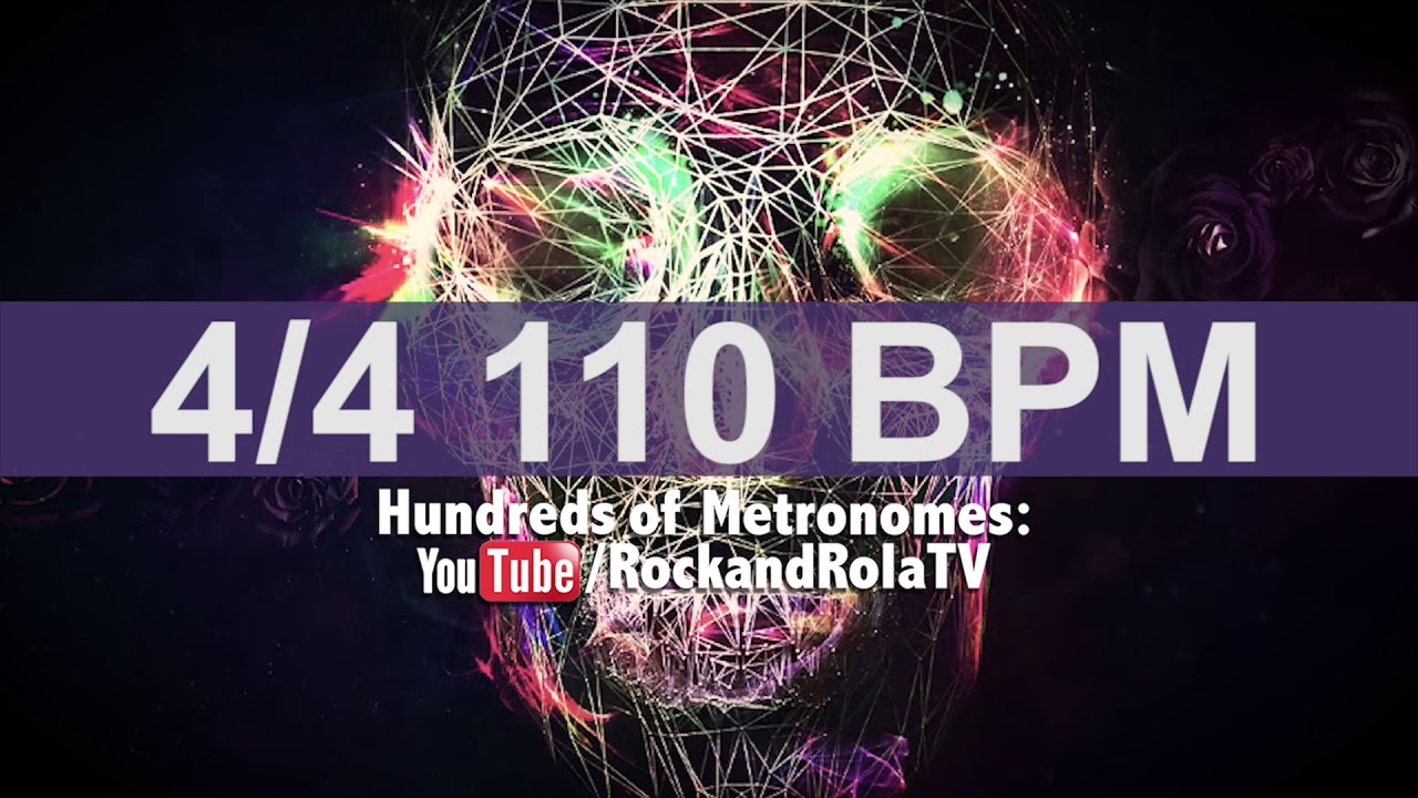 110 BPM Tech Pop Metronome YouTube 110-bpm-tech-pop-metronome-youtube