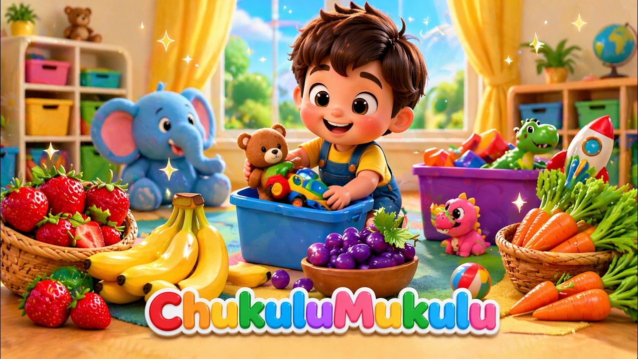 Timmy Tidy-Up Time | Clean Up Song for Kids | Nursery Rhymes by ...