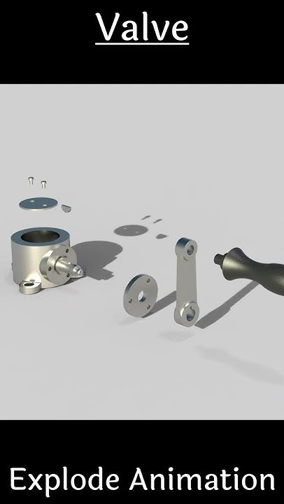 Rendered explode animation of Valve assembly - YouTube