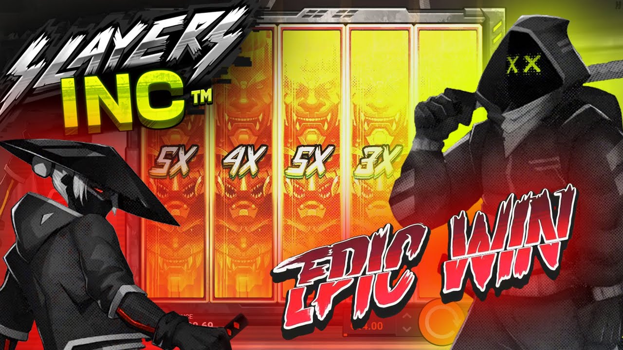Slayers Inc Slot by Hacksaw Gaming / Epic Win with 5 VS symbols land ...