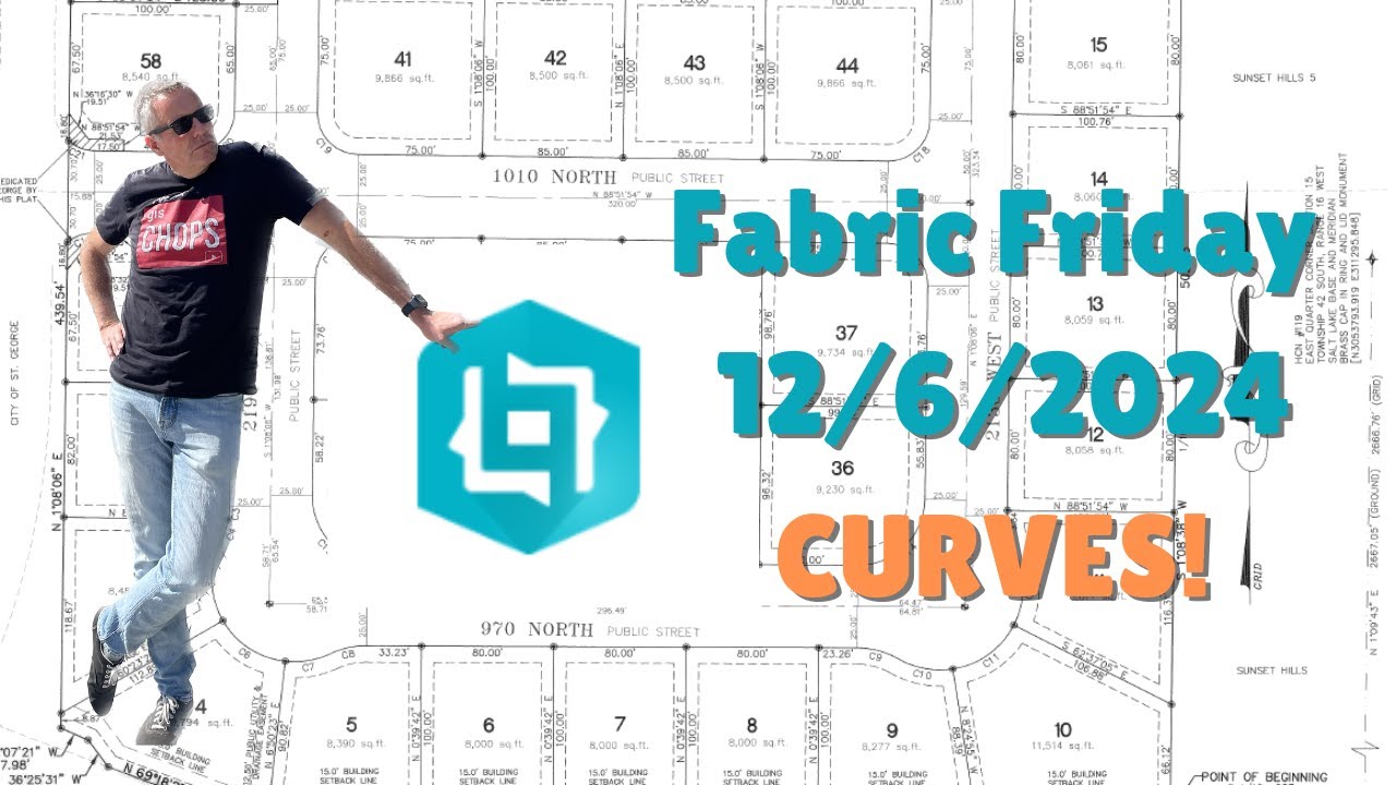 Parcel Fabric - Curves in COGO part 2 - YouTube