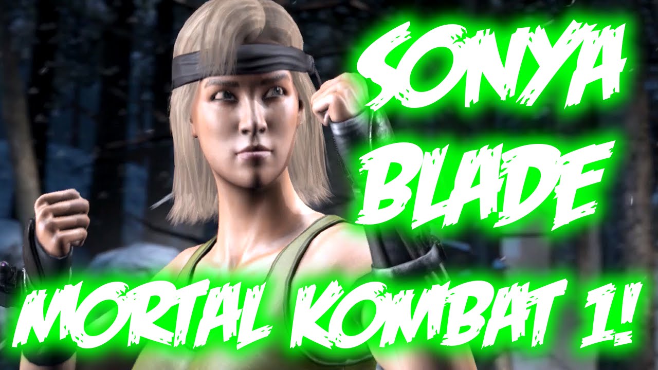 Mortal Kombat X MK1 Sonya Blade Skin! - YouTube