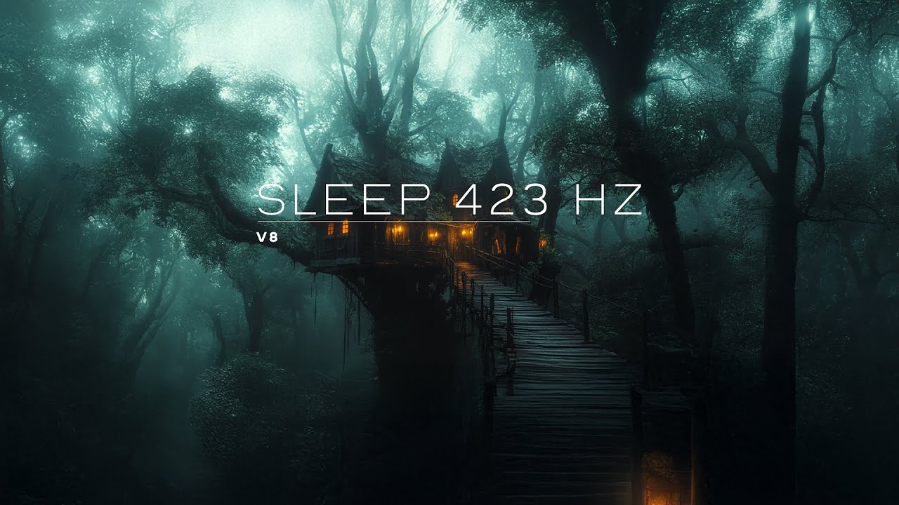 V8 -Sleep 423 Hz | Deep Healing Frequencies for Relaxation & Deep Sleep ...