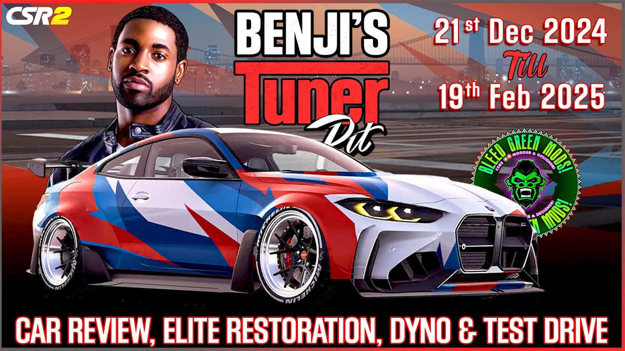 CSR2 | BENJI'S Tuner Pit | 🔥FREE CAR🔥 | BMW M4 Competition - YouTube