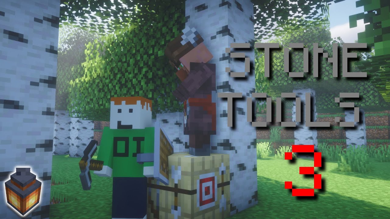 Beating Minecraft Hardcore Mode With Only Stone Tools (PART 3) - YouTube