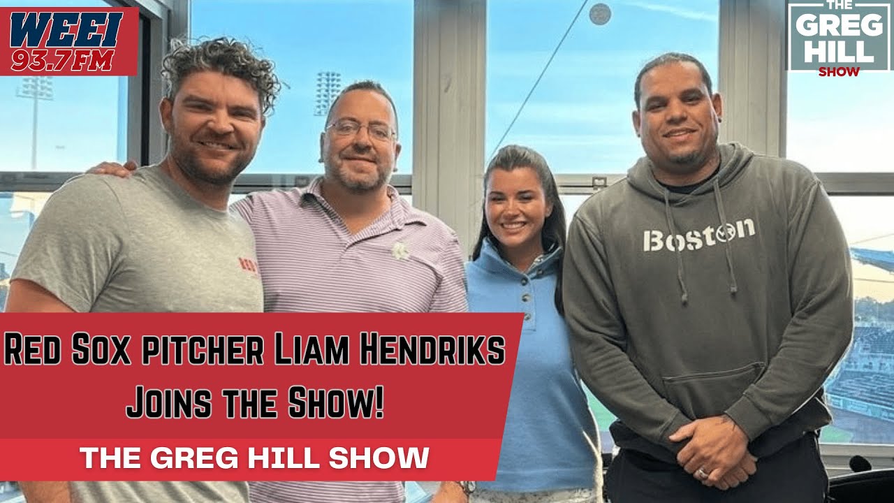 Red Sox pitcher Liam Hendriks Joins The Greg Hill Show! - YouTube