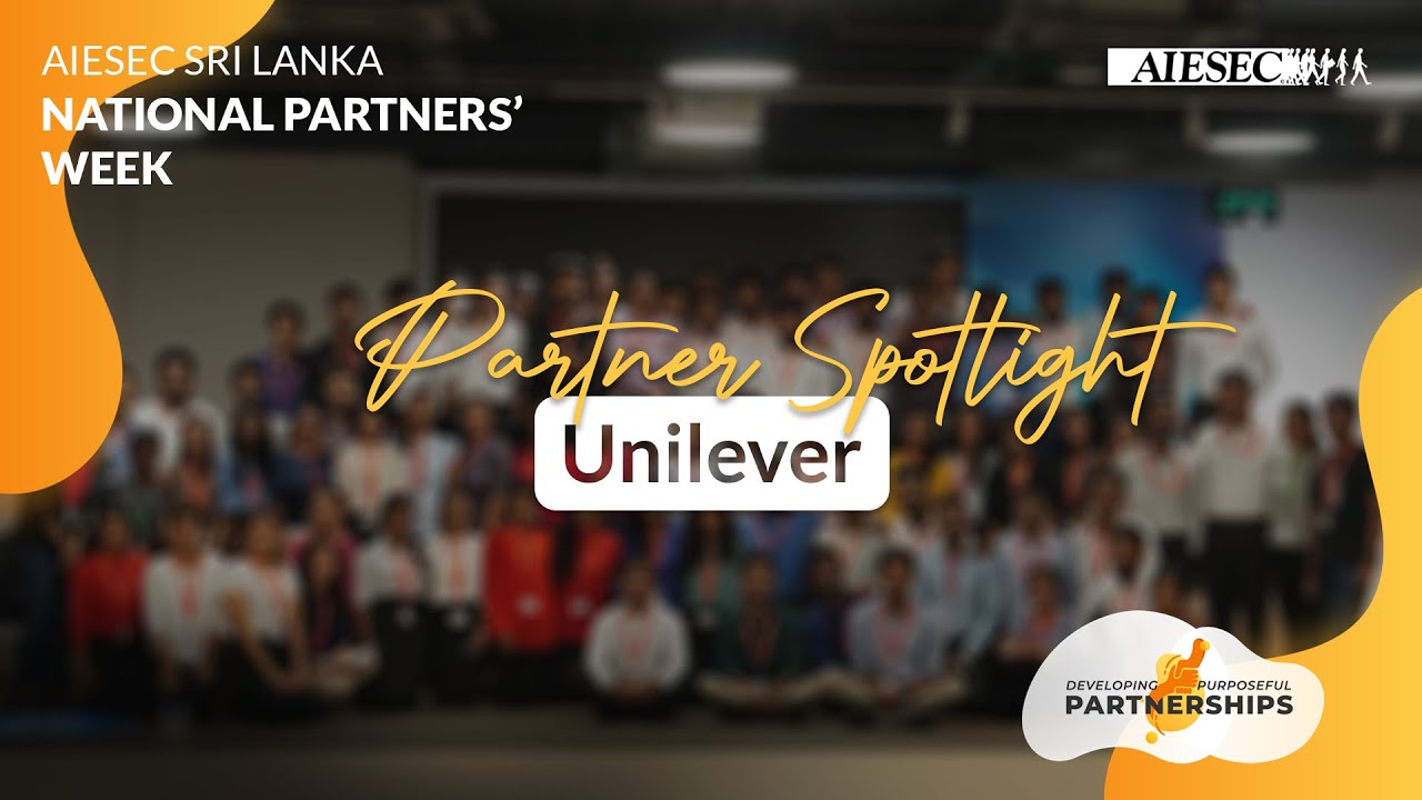 National Partners' Week Spotlight: Unilever - YouTube