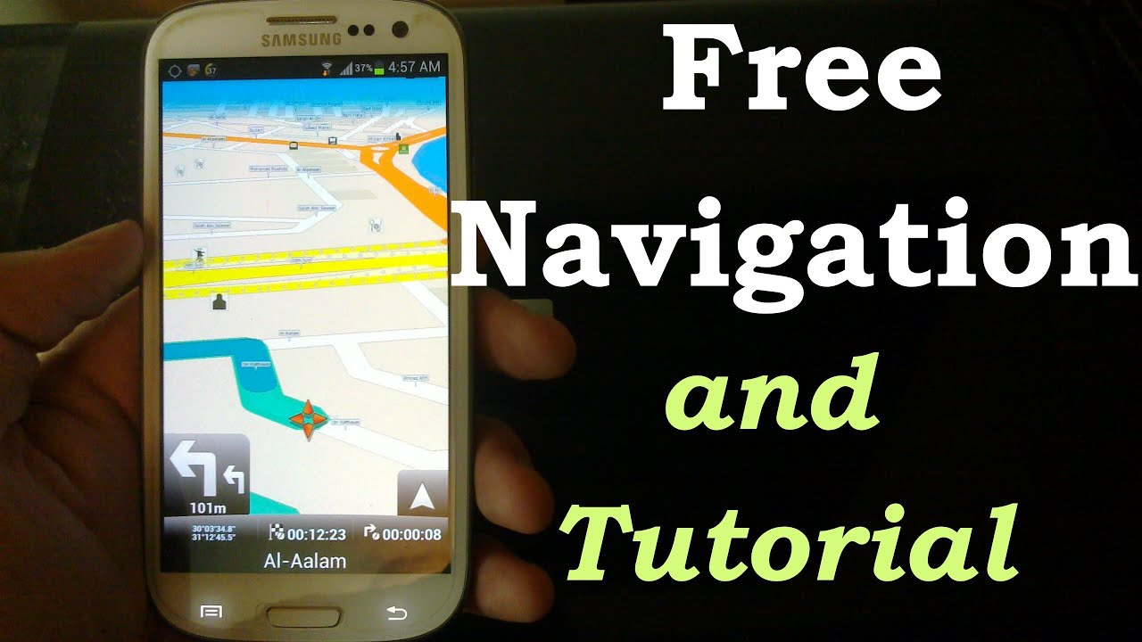 FREE NAVIGATION For Galaxy S5, NOTE 3, S4, S3-Nexus-Droid-One X-S2 ...