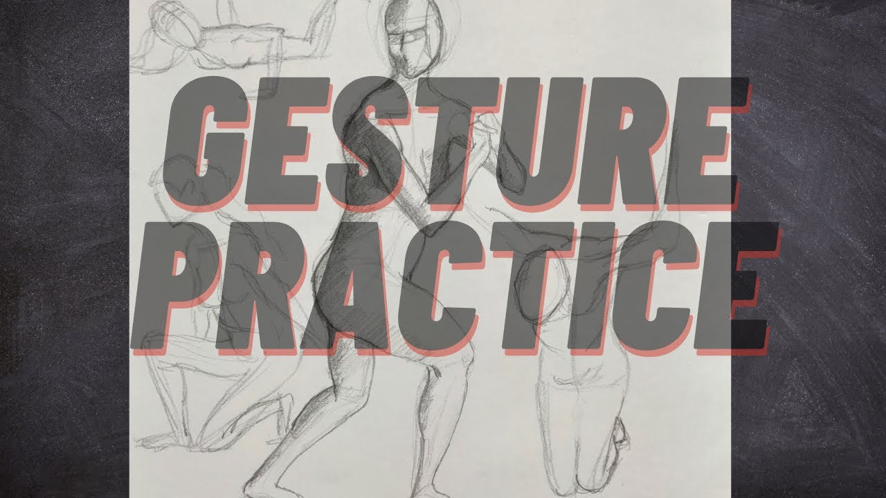 Gesture Drawing (Practice) 24/100 - YouTube