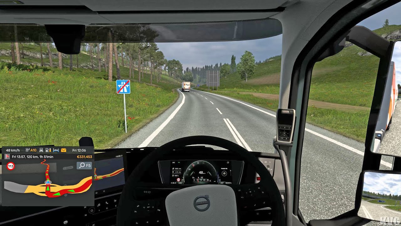 Euro Truck Simulator 2 - Liverpool to Edinburgh - Gameplay (PC UHD ...