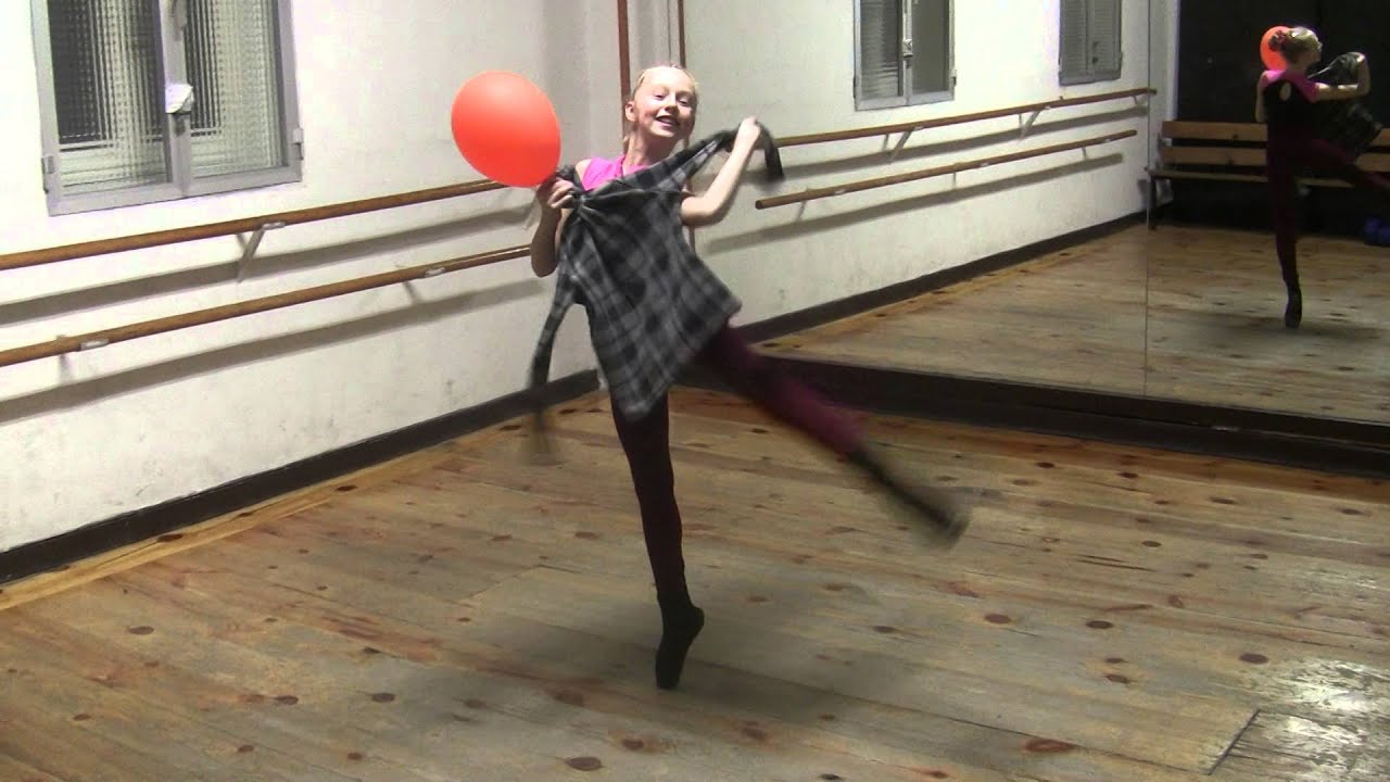 TANGO!!! Orange Dancer. fun dance nº2 /Ballet pointe technique - YouTube