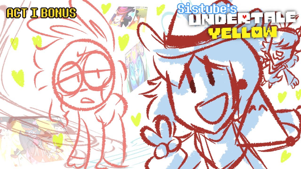 Cut content and bloopers from my Undertale Yellow series (I) - YouTube
