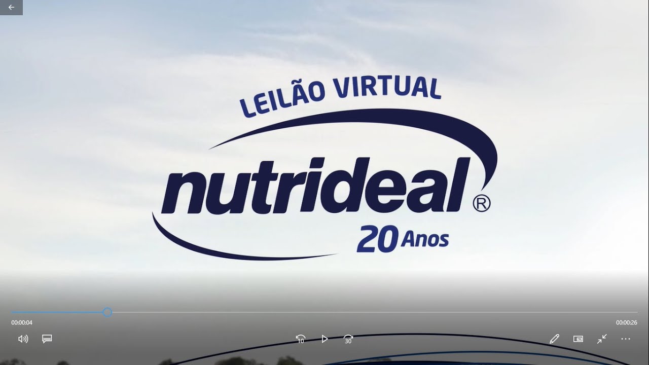 LEILÃO VIRTUAL NUTRIDEAL & PARCEIROS – 22.03.2020 - YouTube