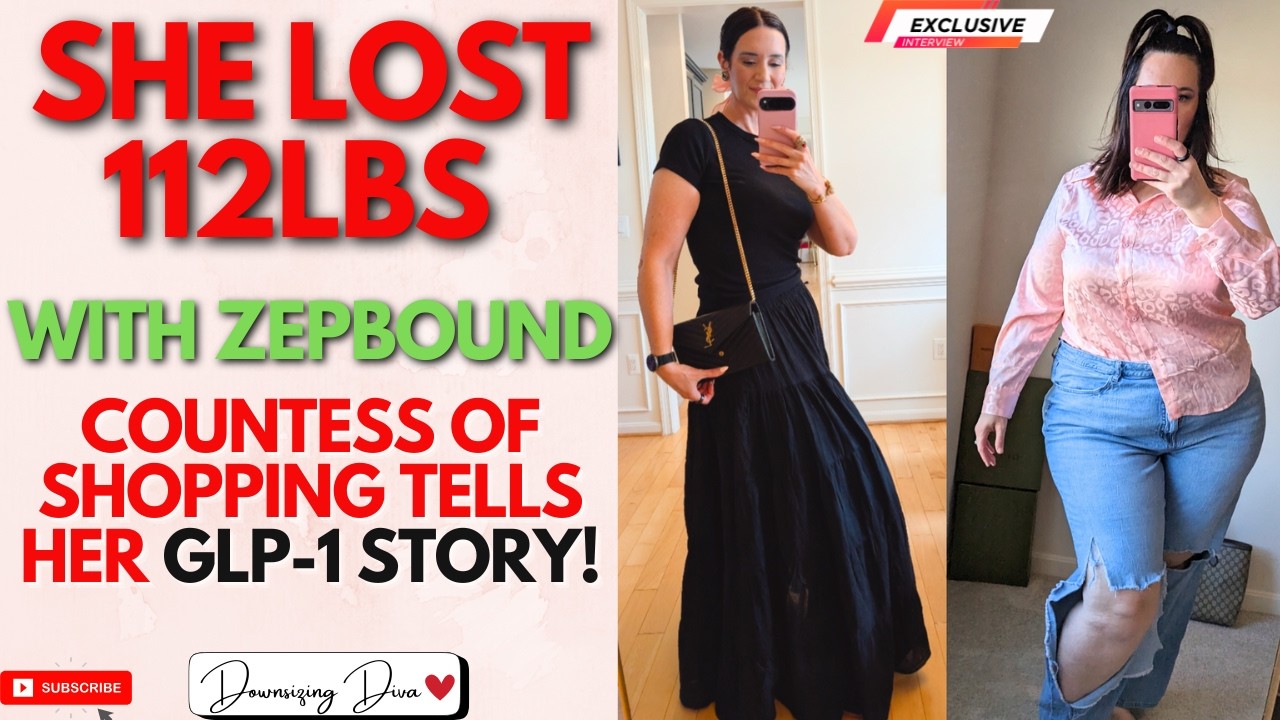 She Lost 112 Pounds on Zepbound! Countess of Shopping’s GLP-1 Journey ...