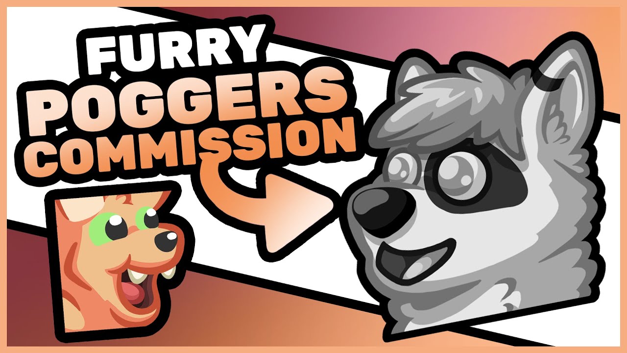 Pog Emote Commission 🔶 Twitch / Discord Emote Artist 🔶 Furry Speedpaint ...
