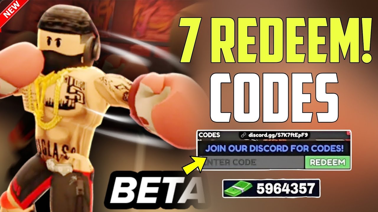 ⚠️All New⚠️BOXING BETA ROBLOX CODES 2025 - BOXING BETA CODES 2025 ...