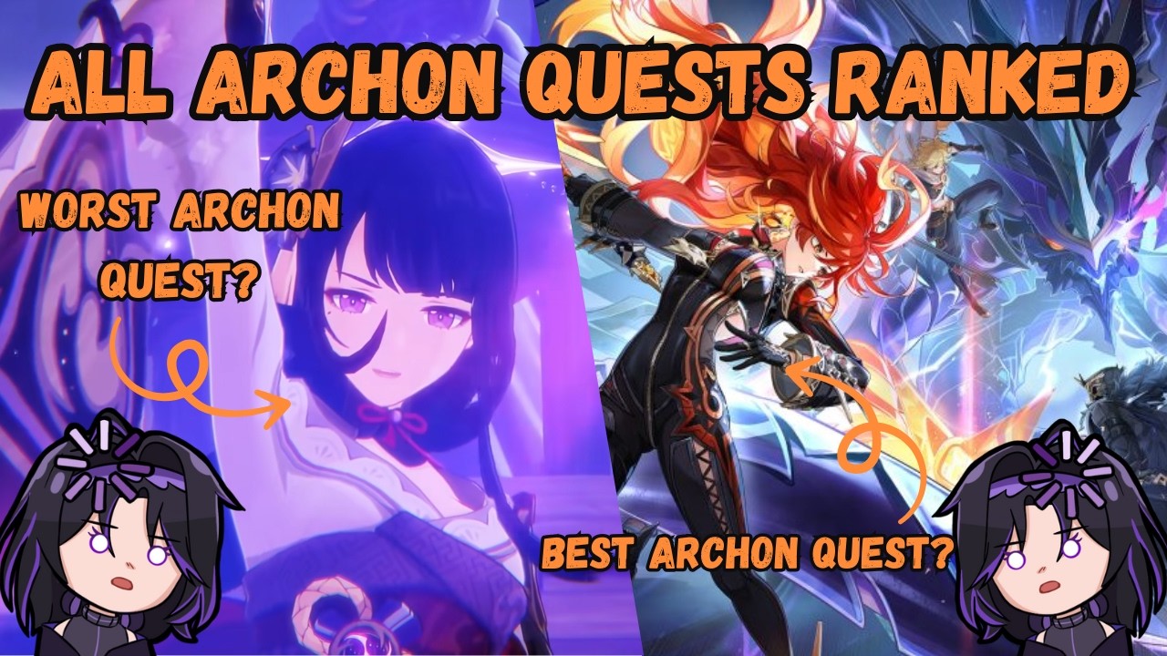 Vtuber Ranks ALL Genshin Archon Quests | Genshin Ranked - YouTube