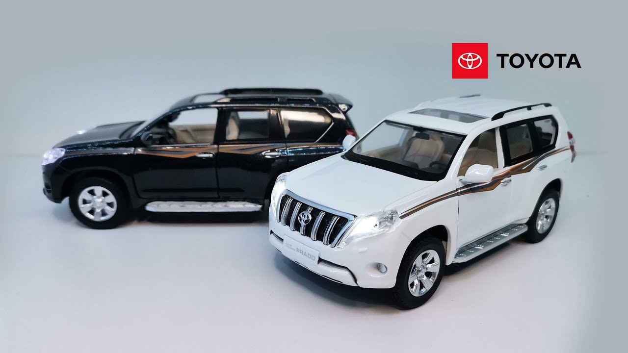 Toyota Land Cruiser Prado | Diecast Scale 1:32 Model Vehicle | Prado ...