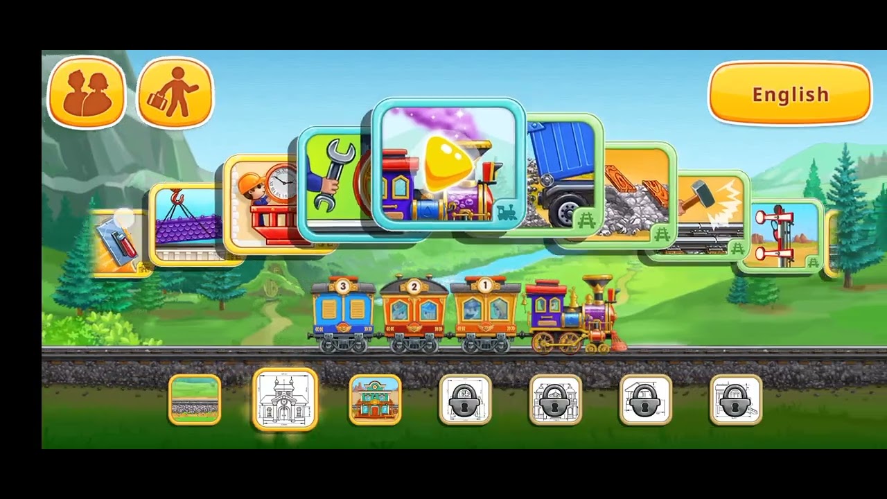 kids train game 🚂🚂🚂🚂 - YouTube