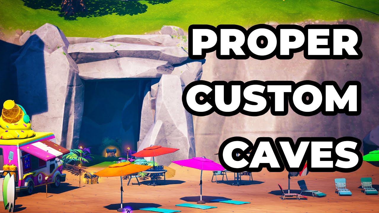 Create Proper Custom Caves in Fortnite Creative 2.0 | UEFN - YouTube