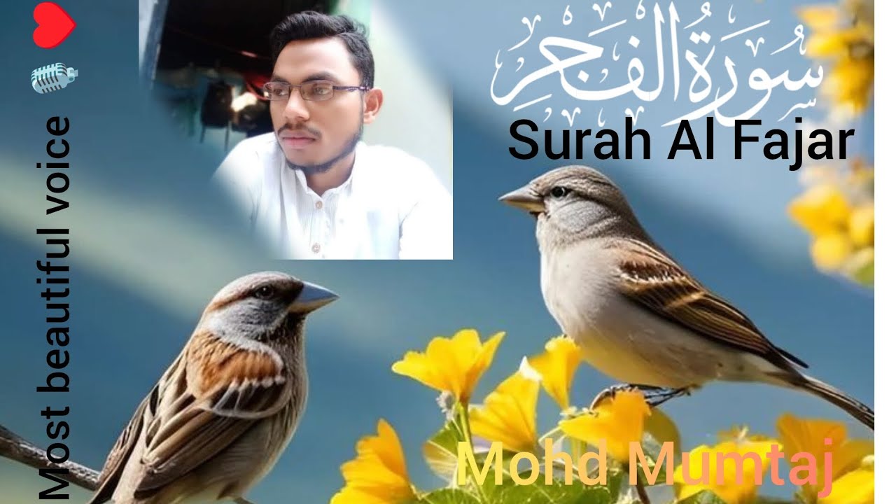 Surah Al Fajar! FAIZAN E RAZA NETWORK #most beautiful voice 🎙️ - YouTube