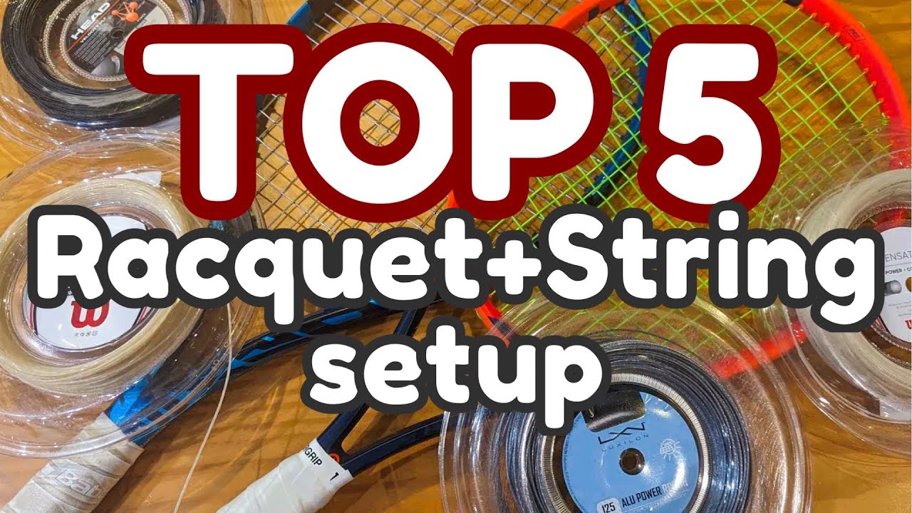 Find the perfect Setup! (Racquet+String) - Alex Tennis - YouTube