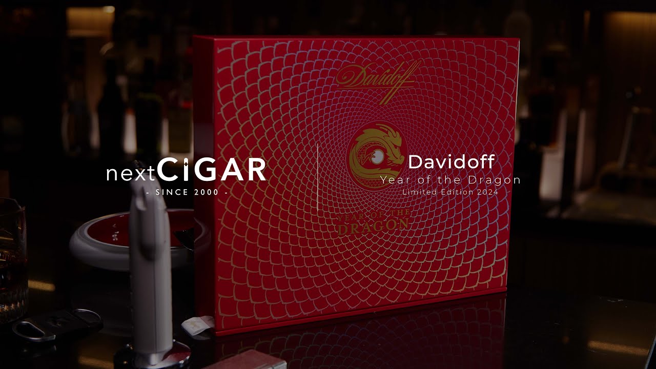 nextCIGAR Unboxing | Davidoff Year of the Dragon Limited Edition 2024 - YouTube