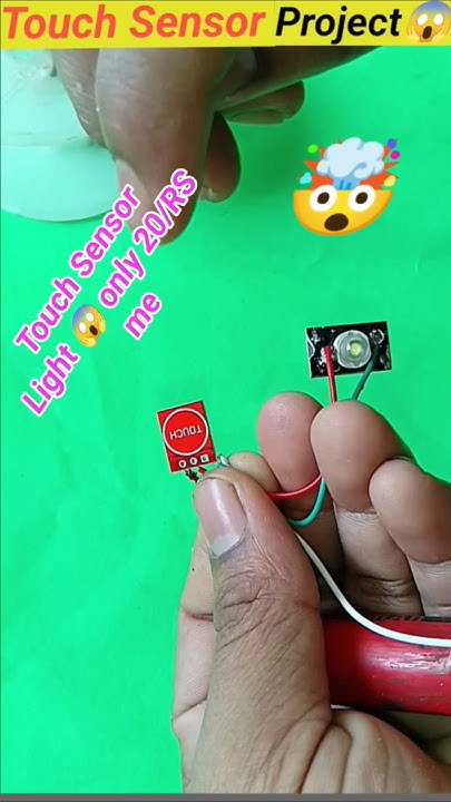 How To Make Touch Sensor Light🤩😱 Touch Sensor Project 😱 Rahul Shorts 04touchsensorshorts Youtube