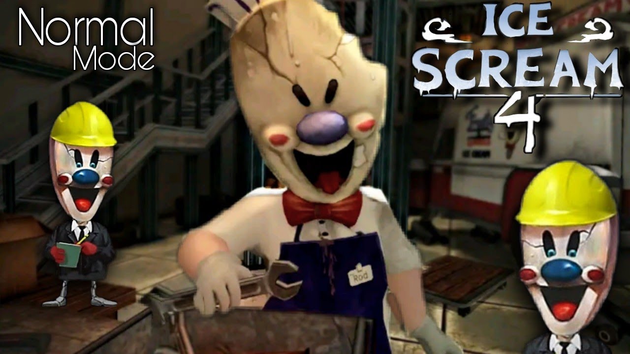 Ice scream 4 | Full Gameplay normal mode |keplerian horrer game ice ...