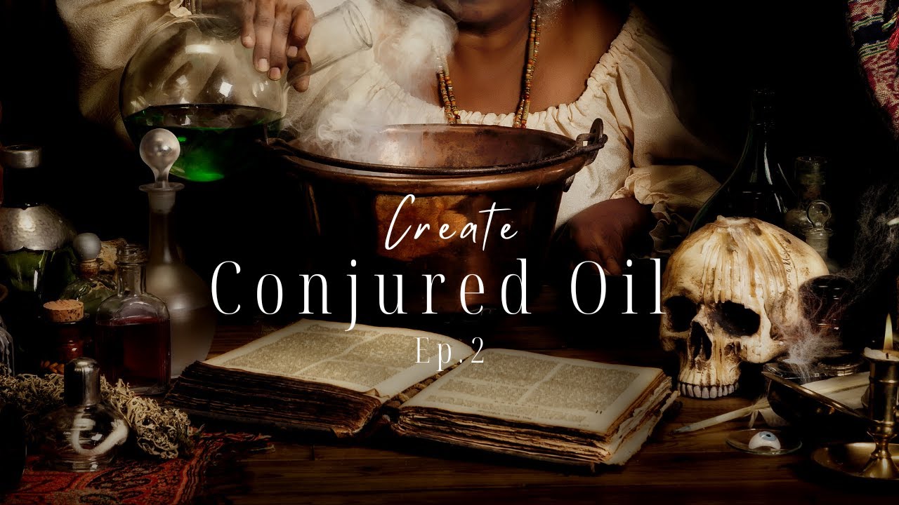 How To Create A Conjured Oil #conjure #neopagannovember - YouTube