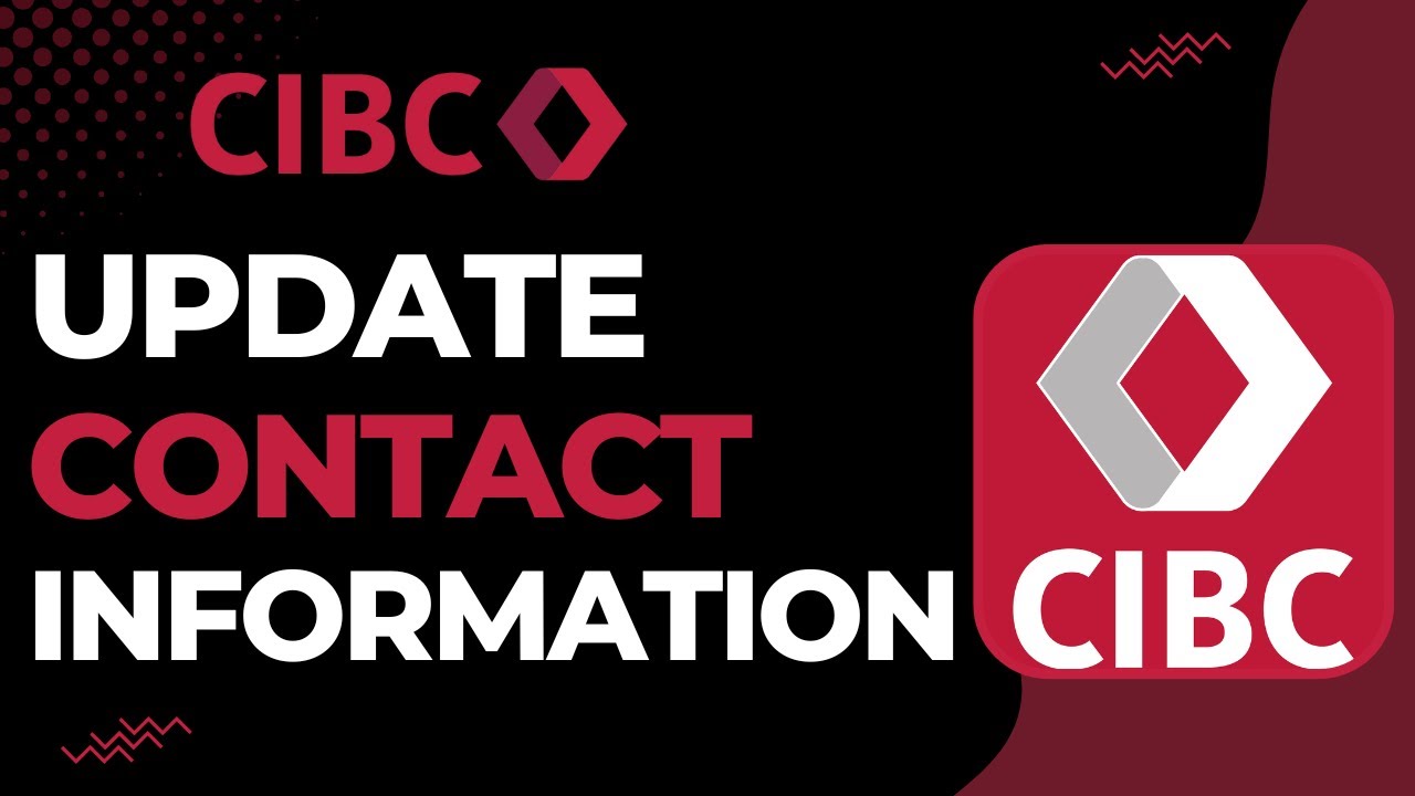 How to Update Contact Information on CIBC | 2023 - YouTube