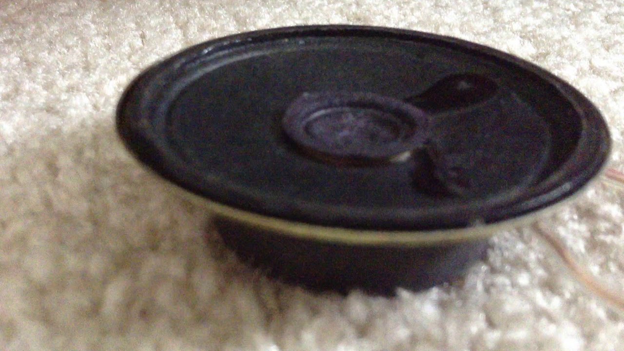 Tiny Speaker Stress (Speaker Blowout) - YouTube