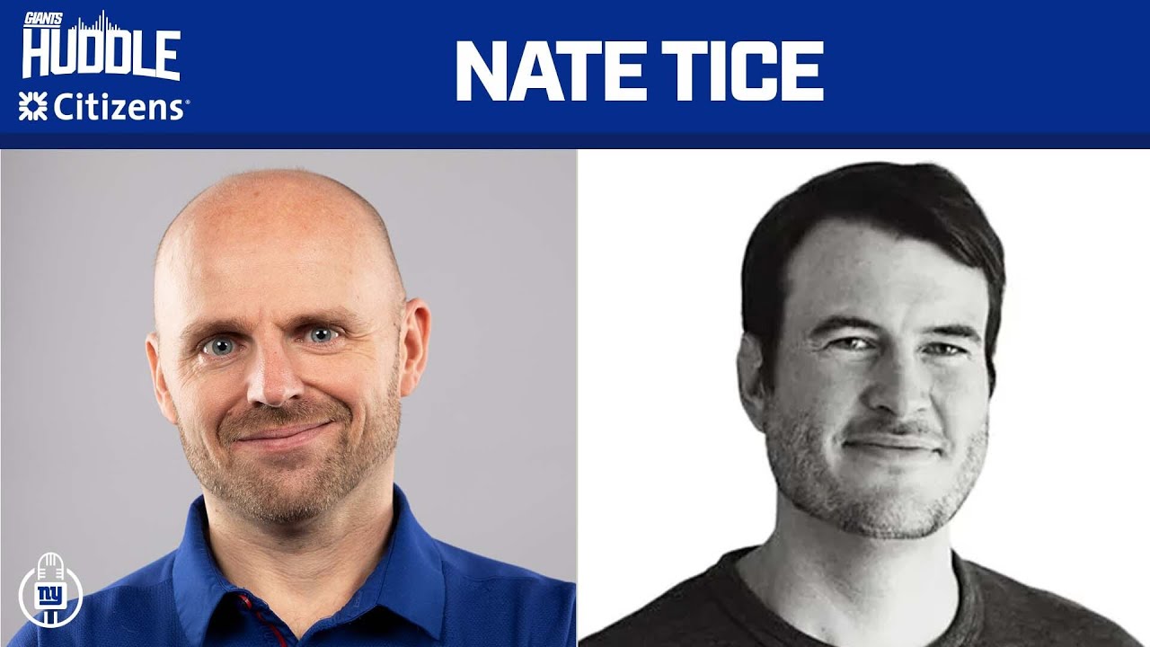 Nate Tice from The Ringer and Yahoo | Giants Huddle | New York Giants ...